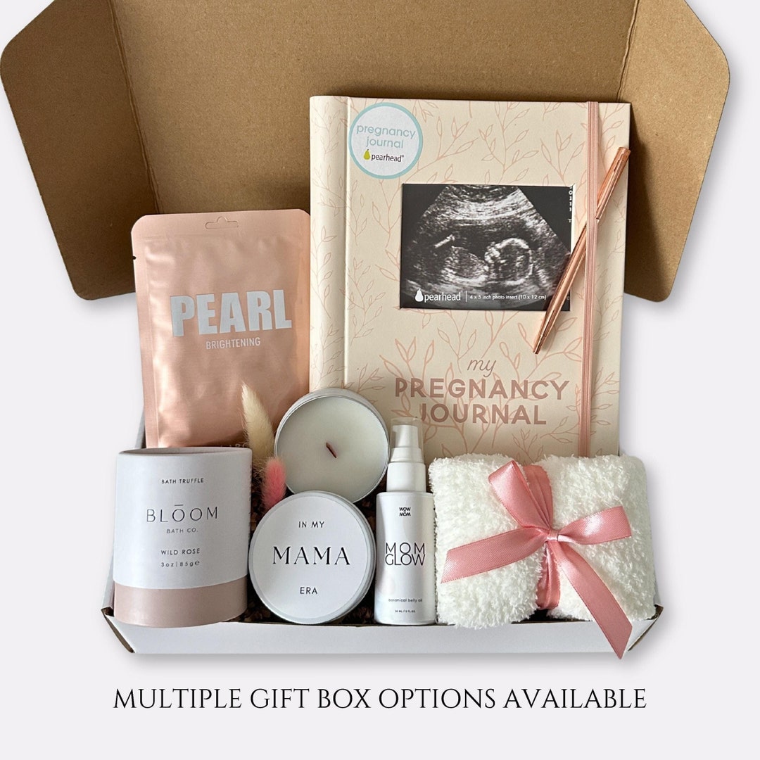 New Mom Gift Box, Pregnancy Announcement Gifts for Pregnant Women ...