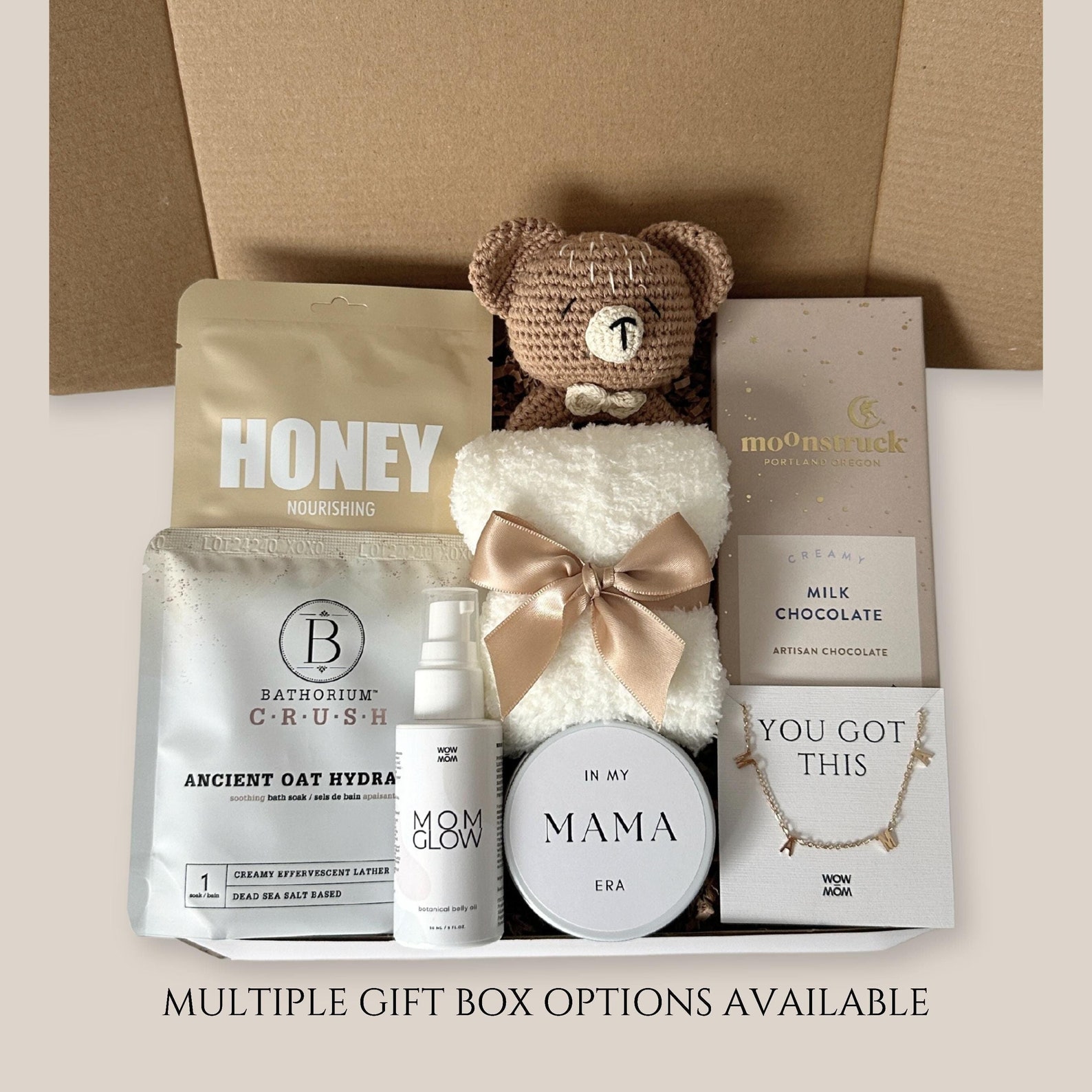 First Pregnancy Gift Box Expecting Mom Gift Basket, New Mom Mothers Day ...