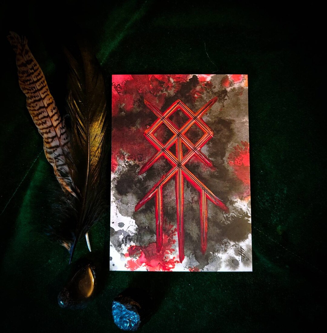 Arise Warrior Spirit - Inner Viking Warrior - Bindrune Altar Card ...