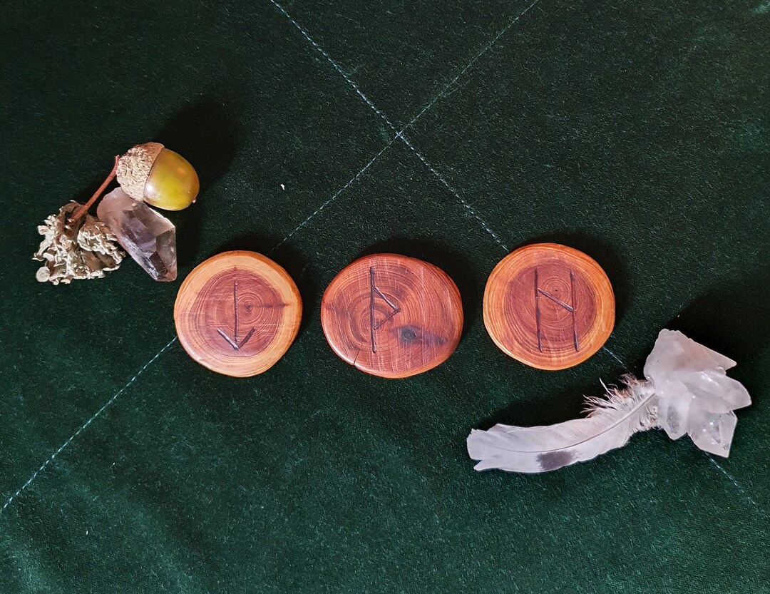 3 Rune Past Present and Future Personal Rune Reading Video - Etsy