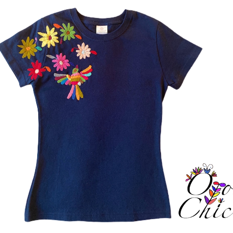 Mexican Flower Embroidery - Etsy