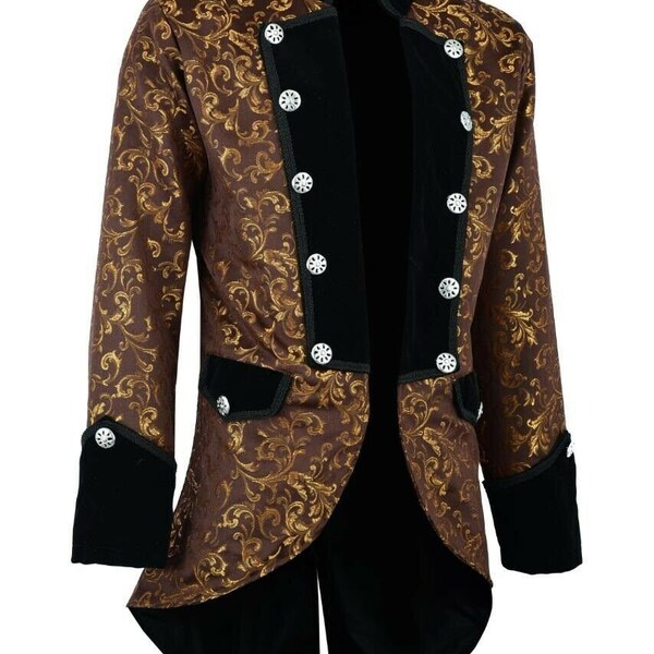 Brocade Coat - Etsy UK