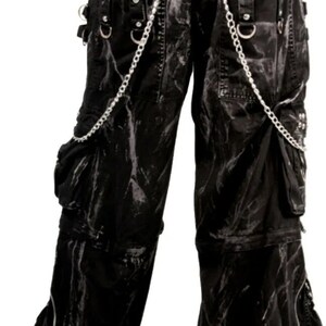 New Gothic Concert Jeans Apocalyptic Punk Emo Pants/usa Mechanic Acid ...