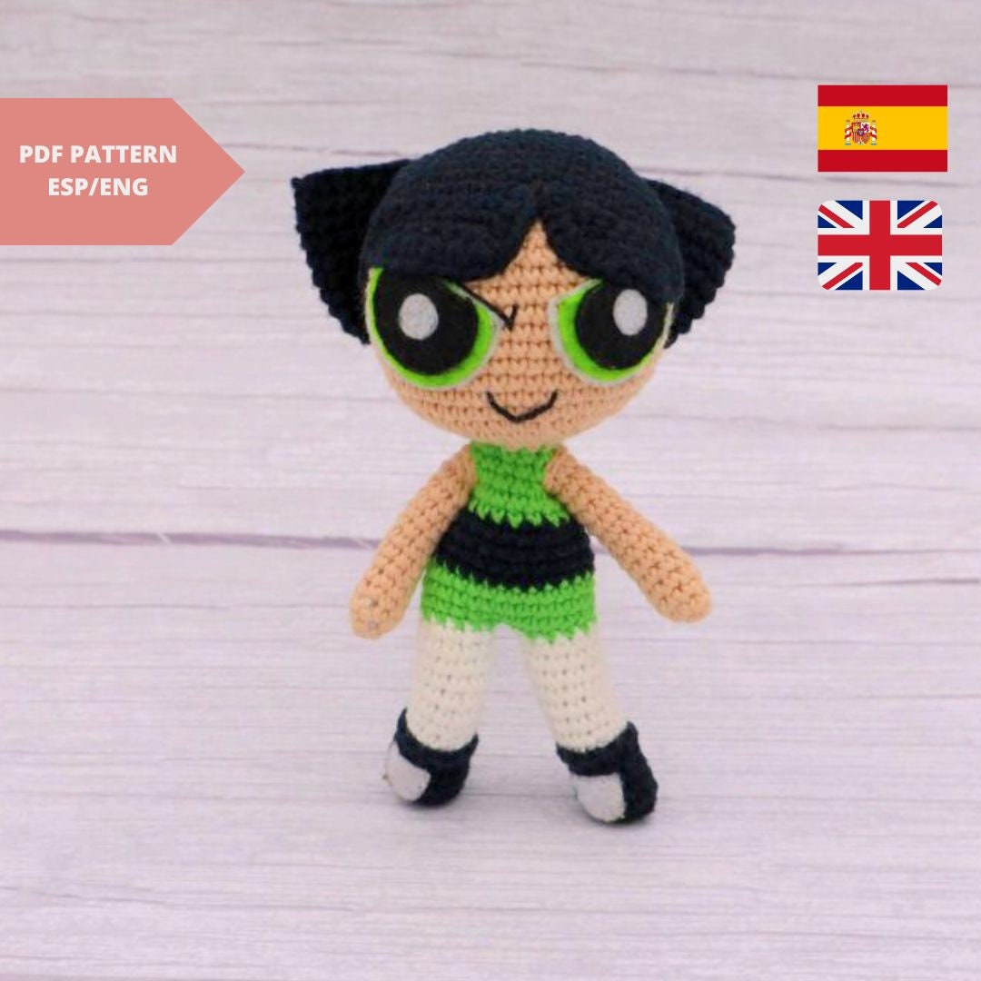 Buttercup Amigurumi Powerpuff Girls Pattern Amigurumi Etsy In 2022 | My ...