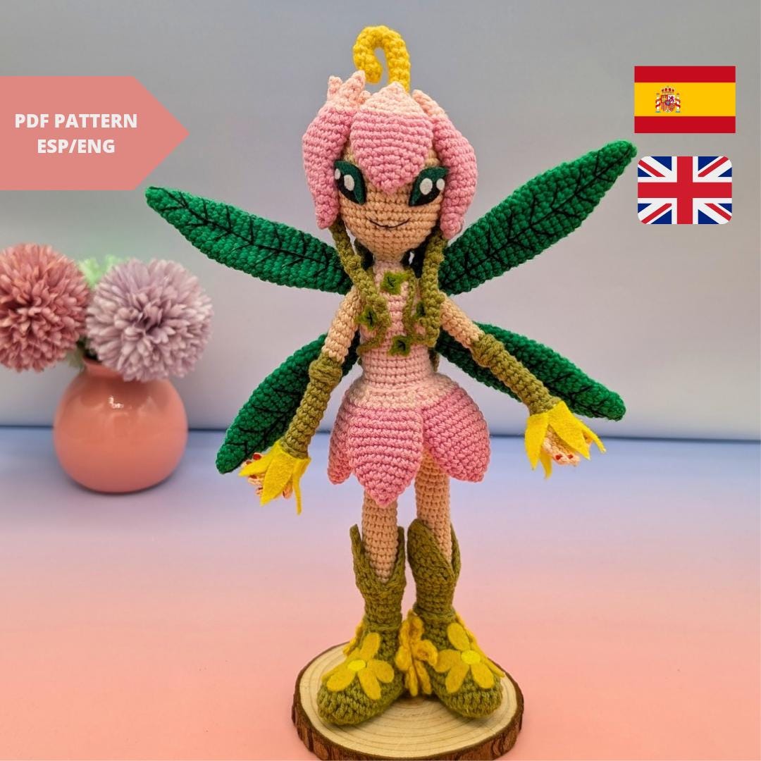 Amigurumi Pattern PDF, Step-by-step Crochet Doll Pattern, Lilimon ...