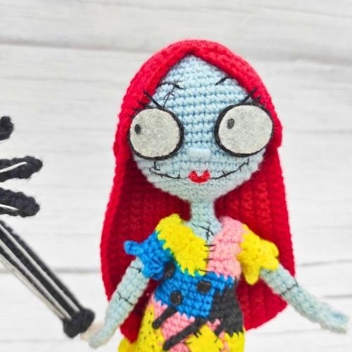 PDF Sally Amigurumi Pattern. Crochet PDF. Nightmare Before Christmas ...
