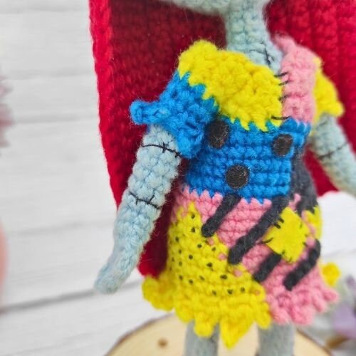 PDF Sally Amigurumi Pattern. Crochet PDF. Nightmare Before Christmas ...
