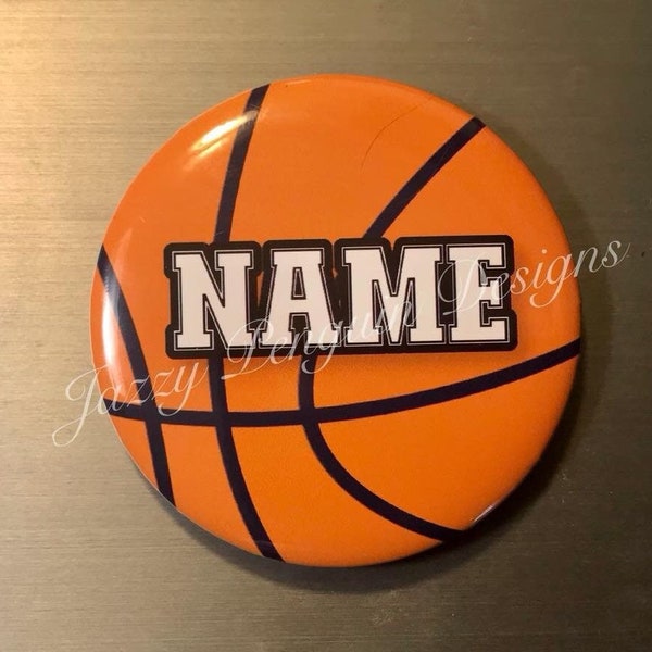Basketball Buttons - Etsy