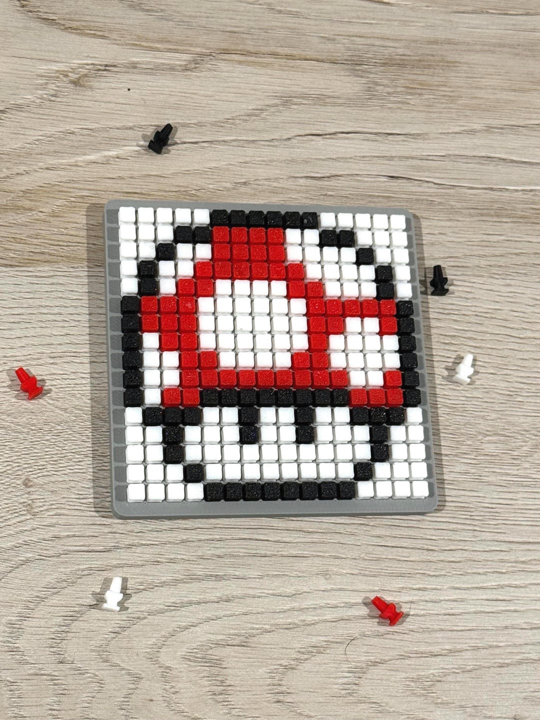 Toad 3d Printed Pixel Art - Etsy