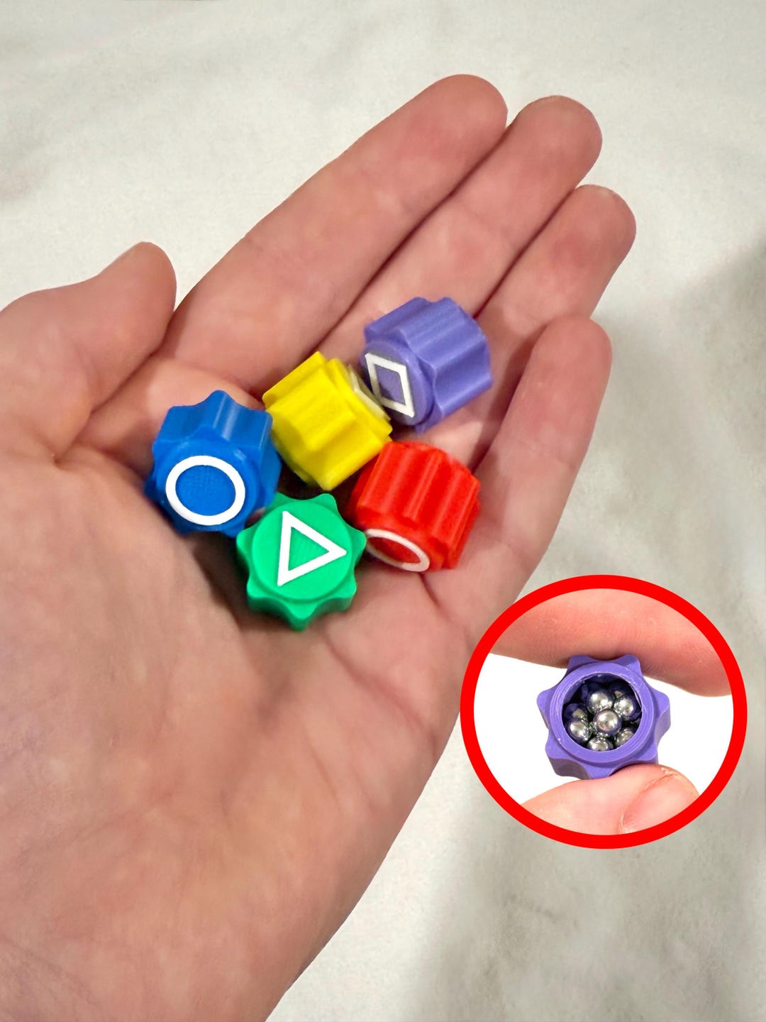 Gonggi Set 3d Printed Traditinal Korean Jacks Game - Etsy
