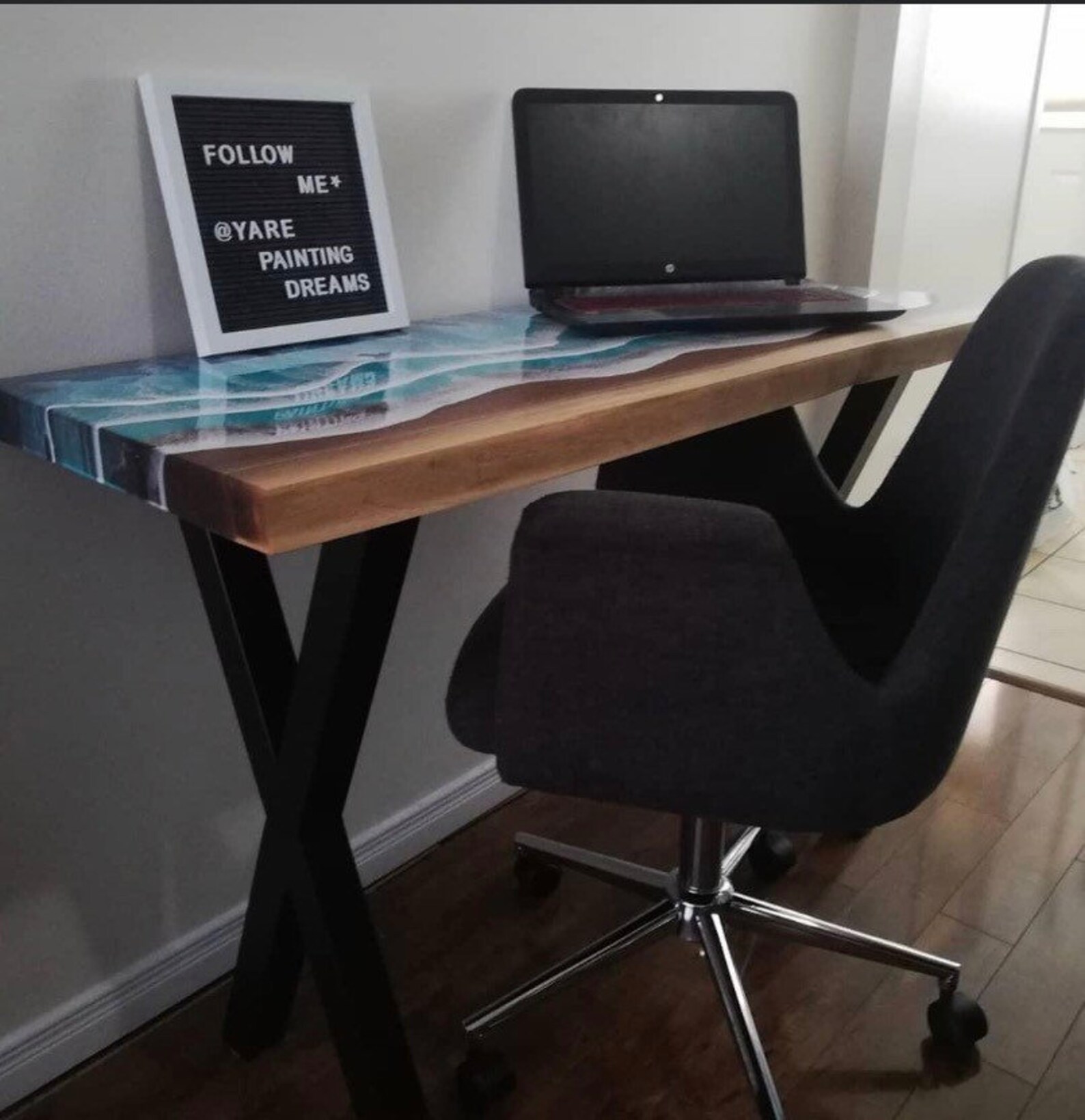 Amazing Live Edge Ocean Desk - Etsy