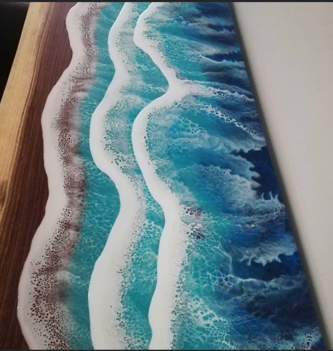 Amazing Live Edge Ocean Desk - Etsy