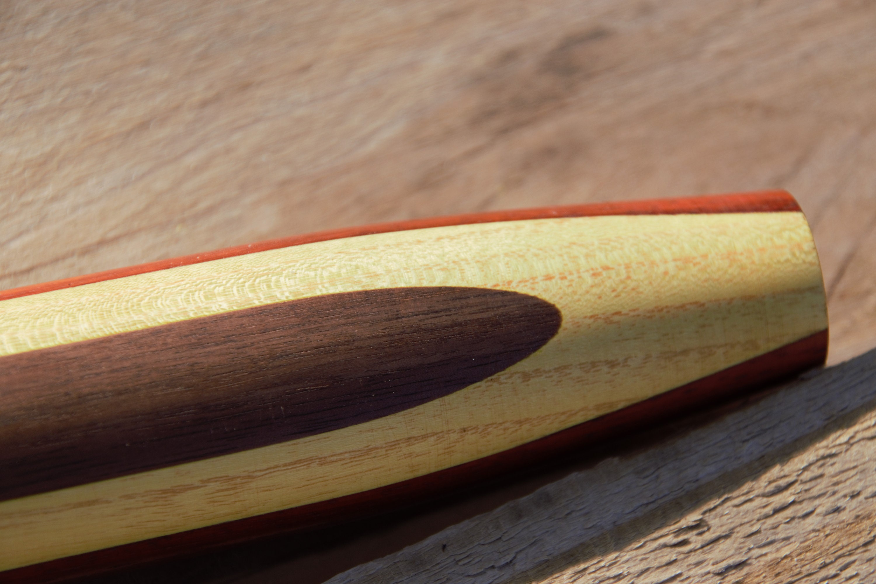 Texas Tri-color Rolling Pin Osage Orange Padauk and Black | Etsy