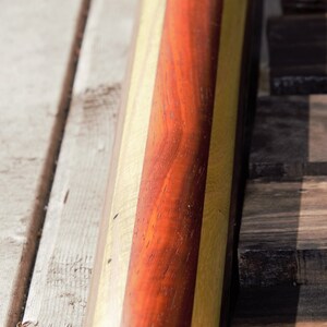 Texas Tri-color Rolling Pin, Osage Orange, Padauk, and Black Walnut ...