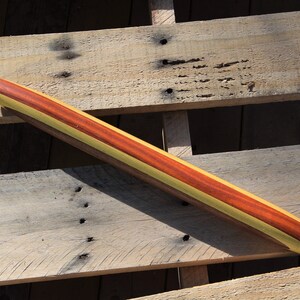 Texas Tri-color Rolling Pin, Osage Orange, Padauk, and Black Walnut ...