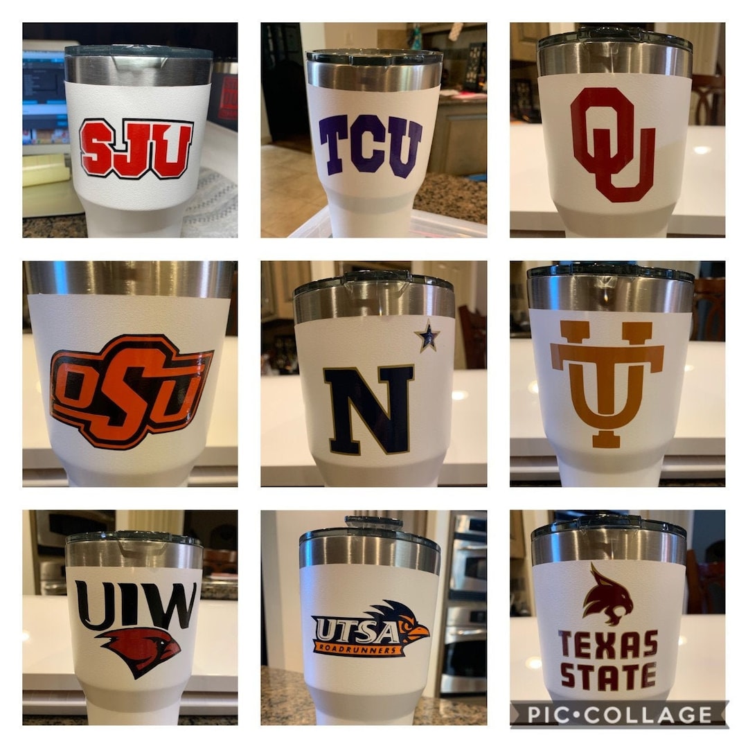 Custom/personalized College Tumblers - Etsy
