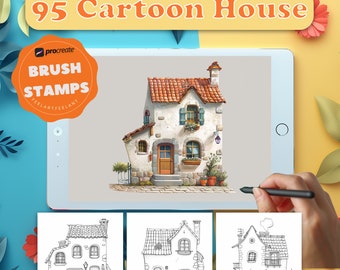 Parisian Building, 77 Procreate Stamps, Brushes for Procreate on Ipad ...