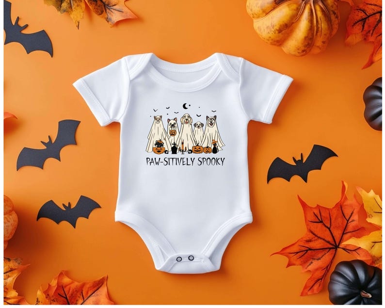 Paws and Claws Ghost Squad PNG | Cute Halloween Dog and Cat Digital ...