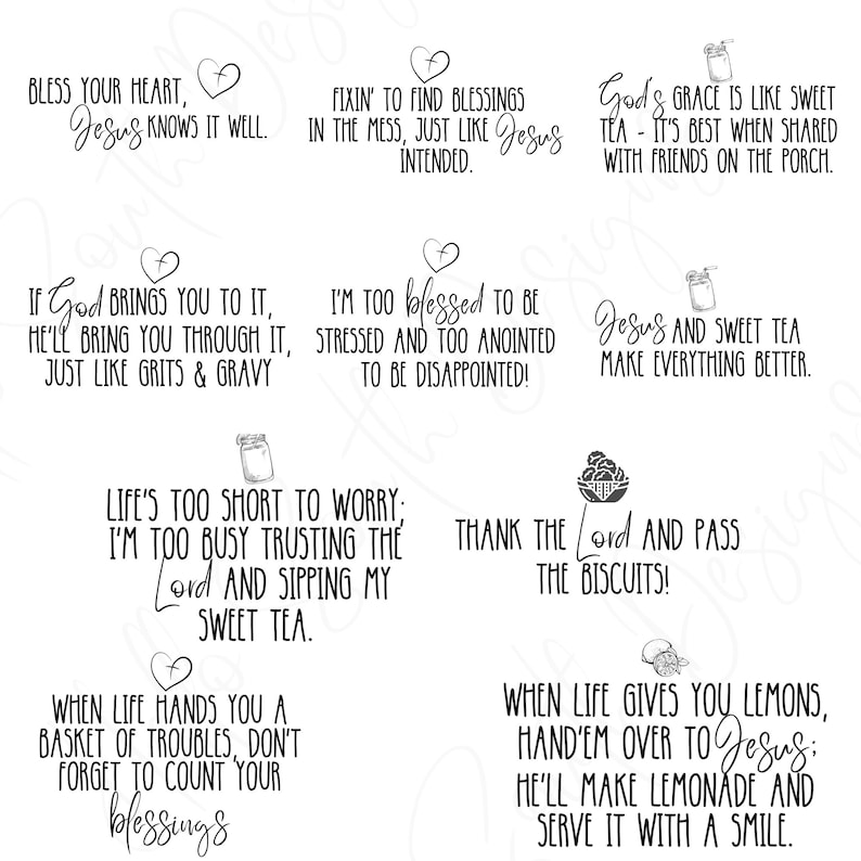 10 Southern Christian Words of Encouragement | Southern Charm With a ...