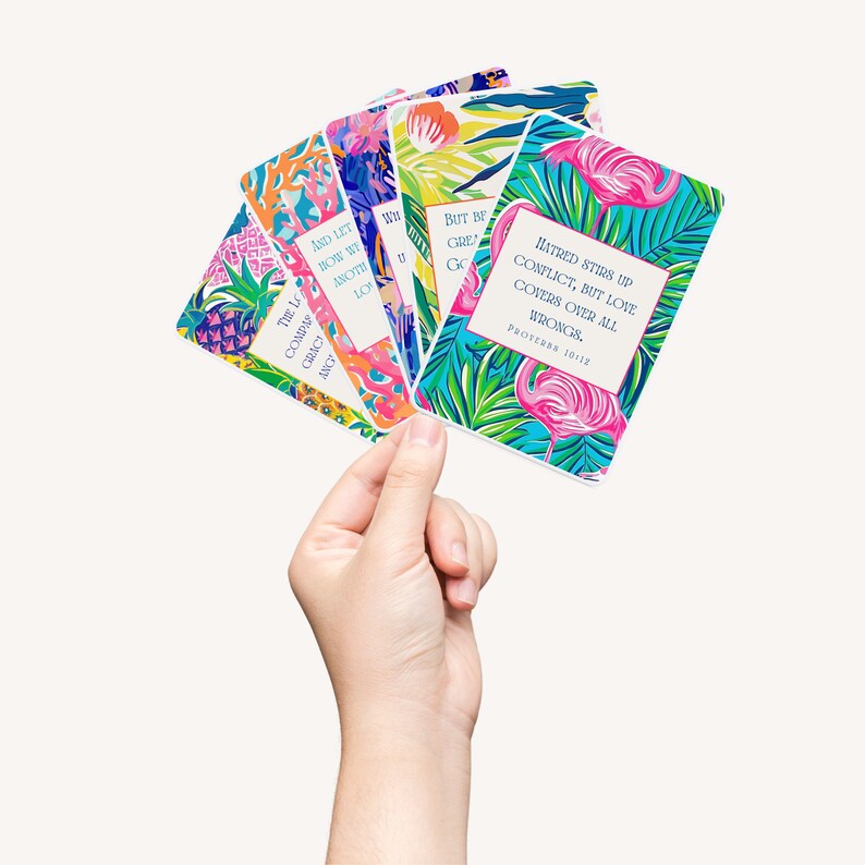 Digital Prayer Card Bundle: 20 Bible Verses About Love | Print or Share ...