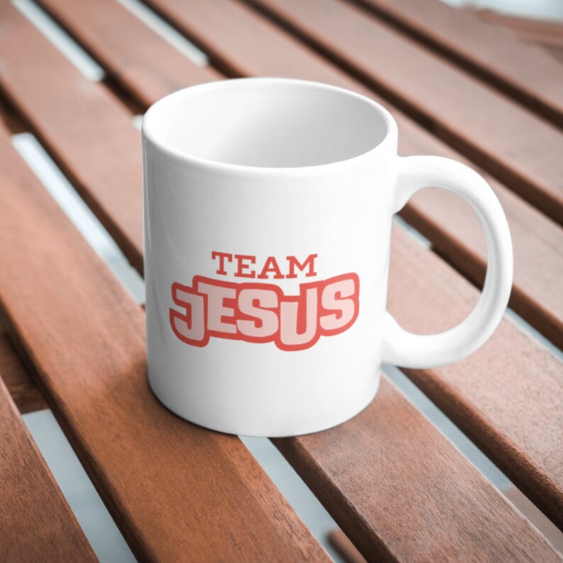 Team Jesus Digital Designs, Vibrant Word Art + Bonus Stickers | PNG and ...