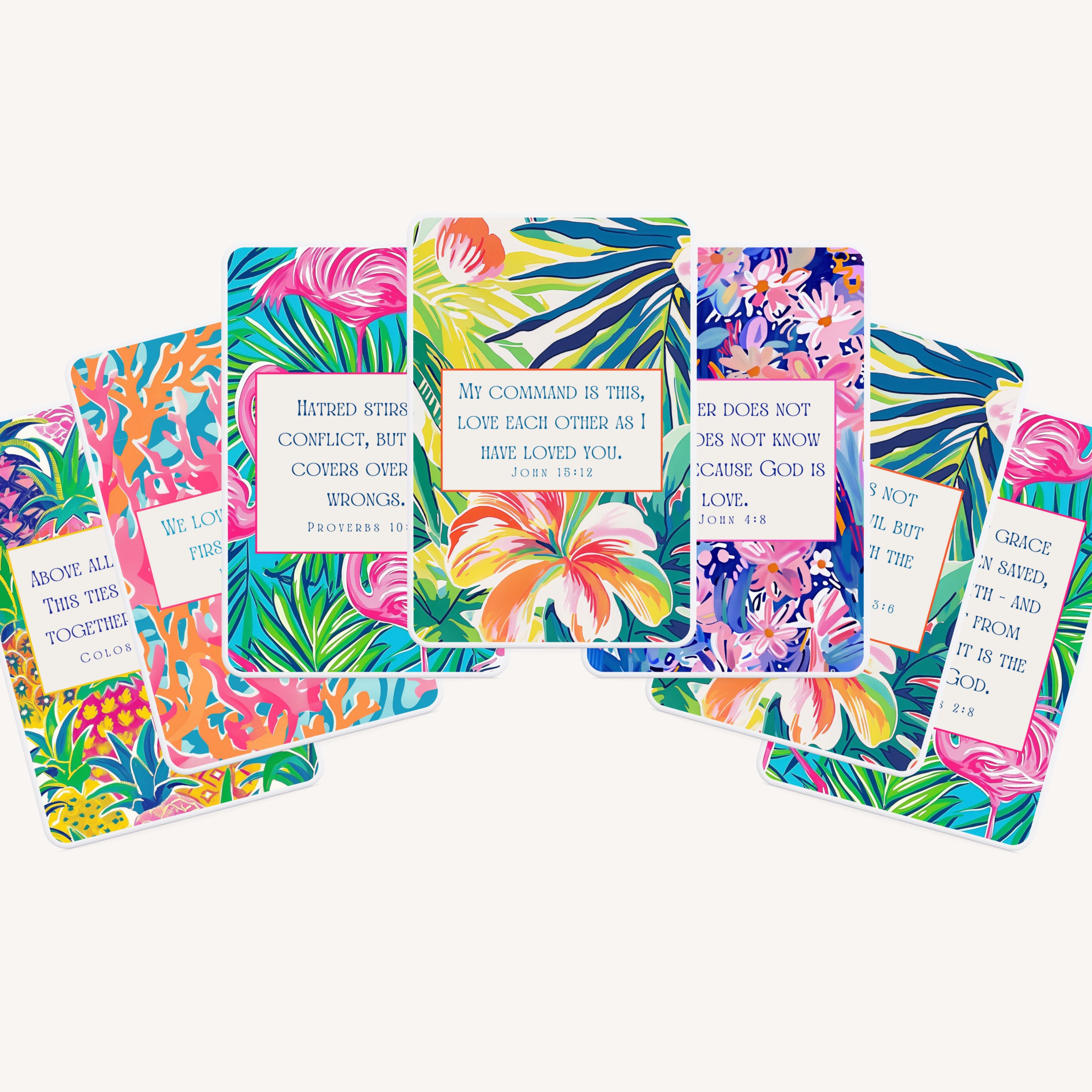 Digital Prayer Card Bundle: 20 Bible Verses About Love | Print or Share ...