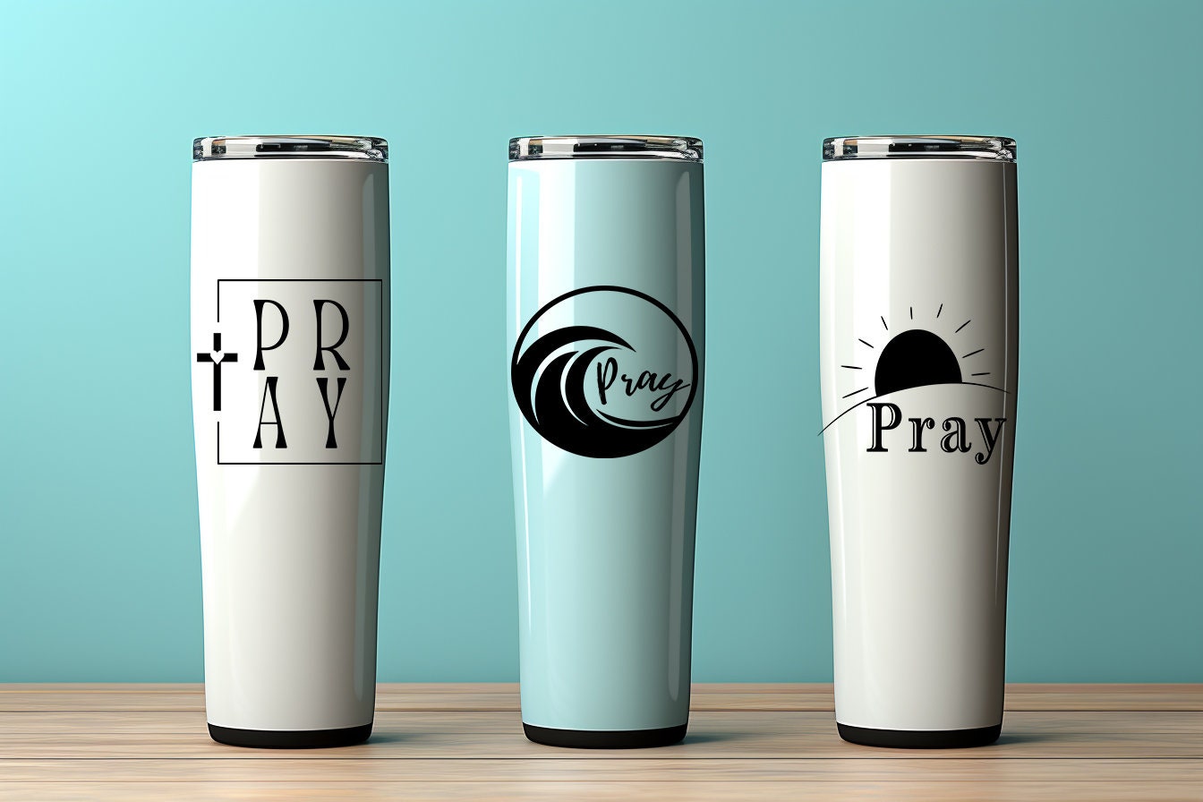 10 Black and White Pray Design Bundle Simple and Fun Pray Designs ...