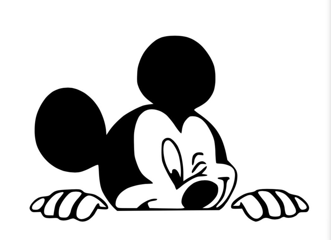Mickey Wink Wink - Etsy
