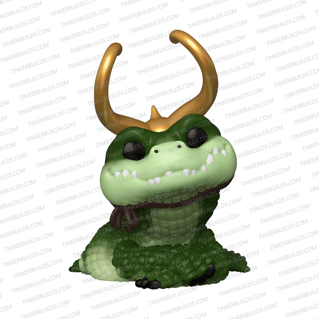 Loki Alligator Sticker - Etsy
