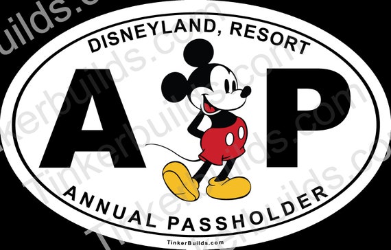 Disneyland Annual Passholder Magnet | Etsy