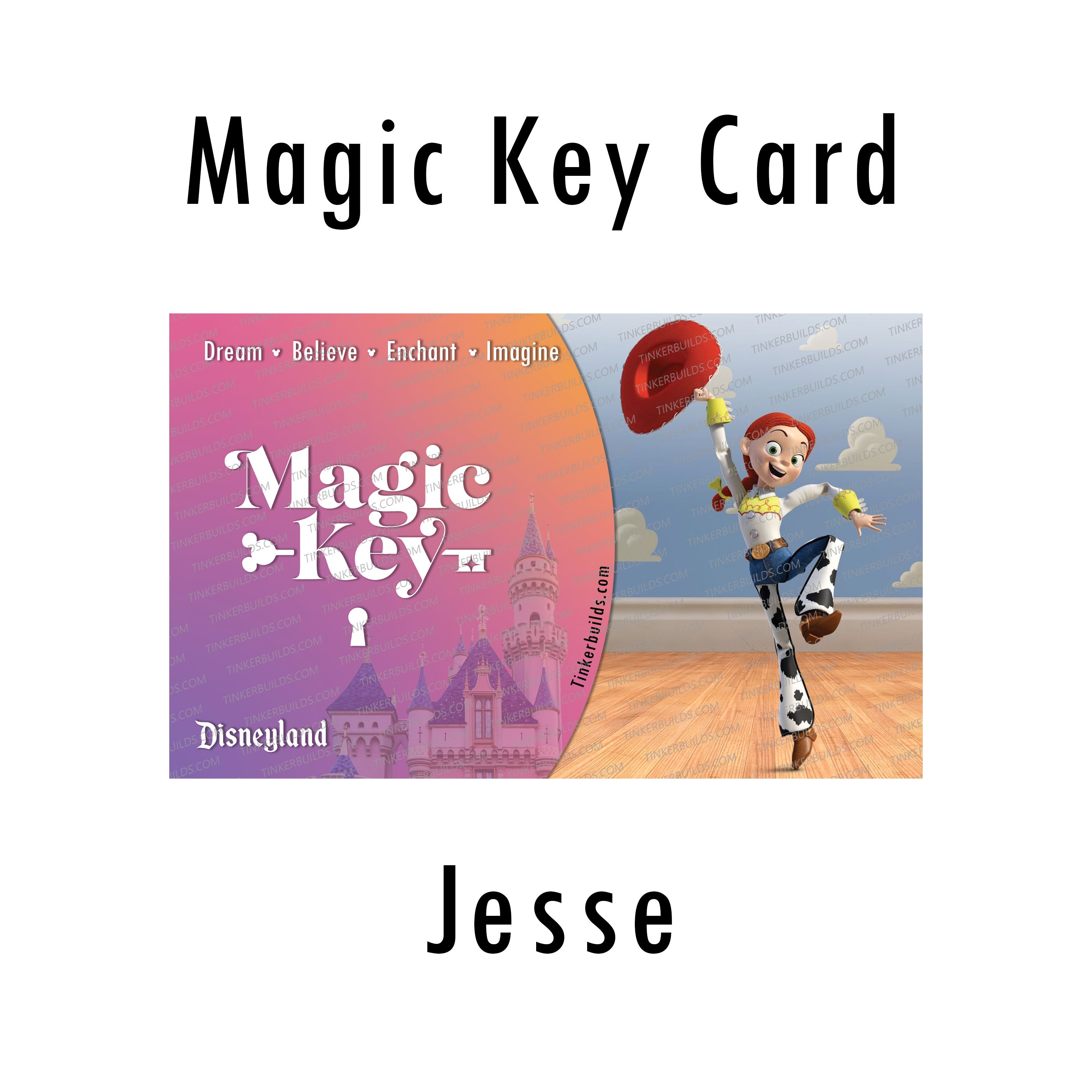Toy Story | Physical Magic Key Card - Etsy