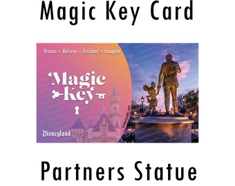 Disneyland Magic Key - Etsy