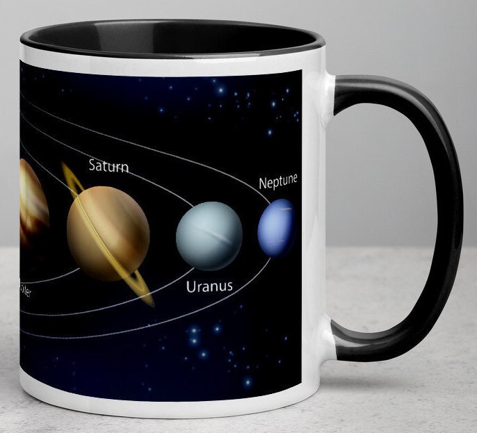 Solar System Mug Planets Mug Astronomy Mug Astronomy Gift - Etsy