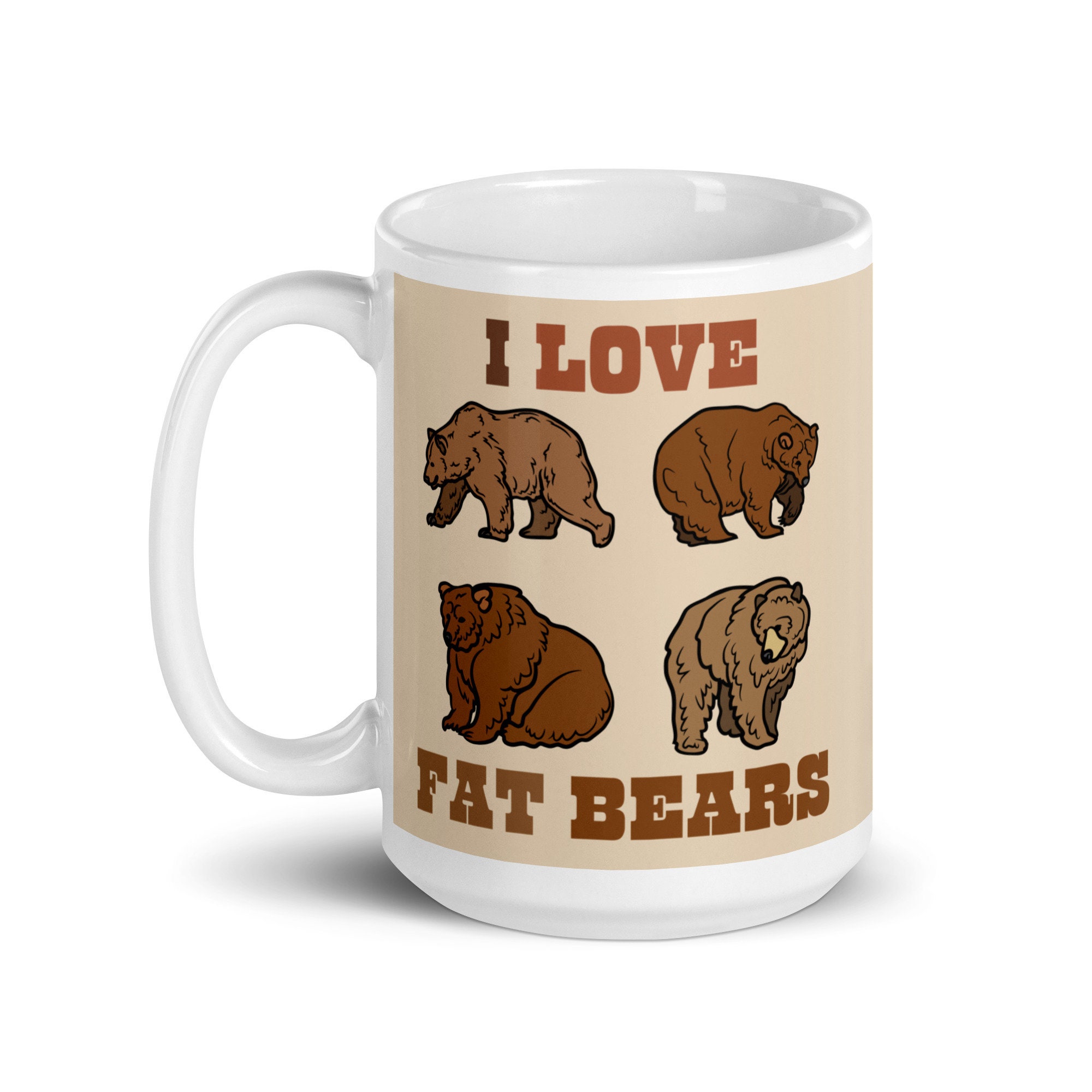Fat Bear Mug, Fat Bear Week, Fat Bear 2023, Bear Mug, Katmai Alaska ...