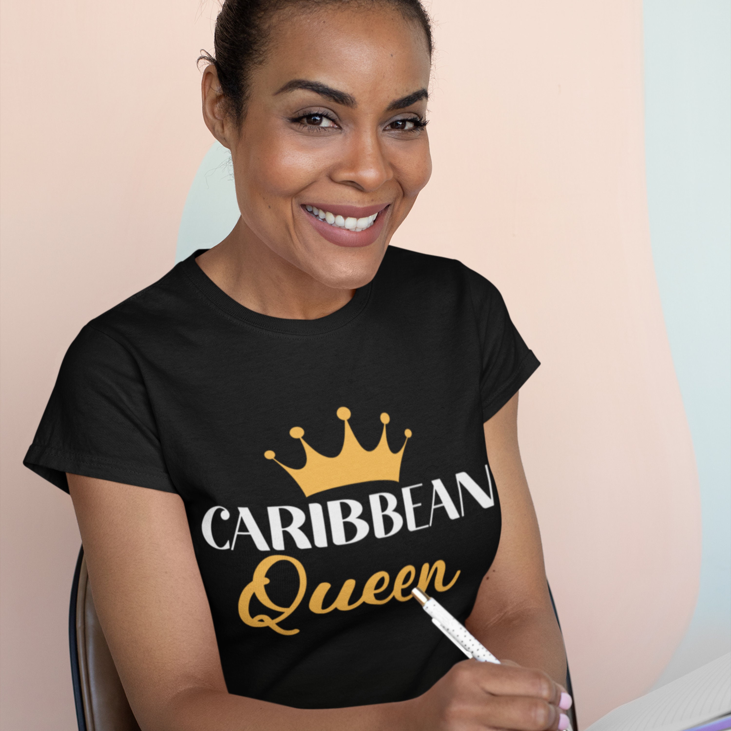 Caribbean Queen Shirt, Caribbean Shirt, Trinidad and Tobago Shirt ...
