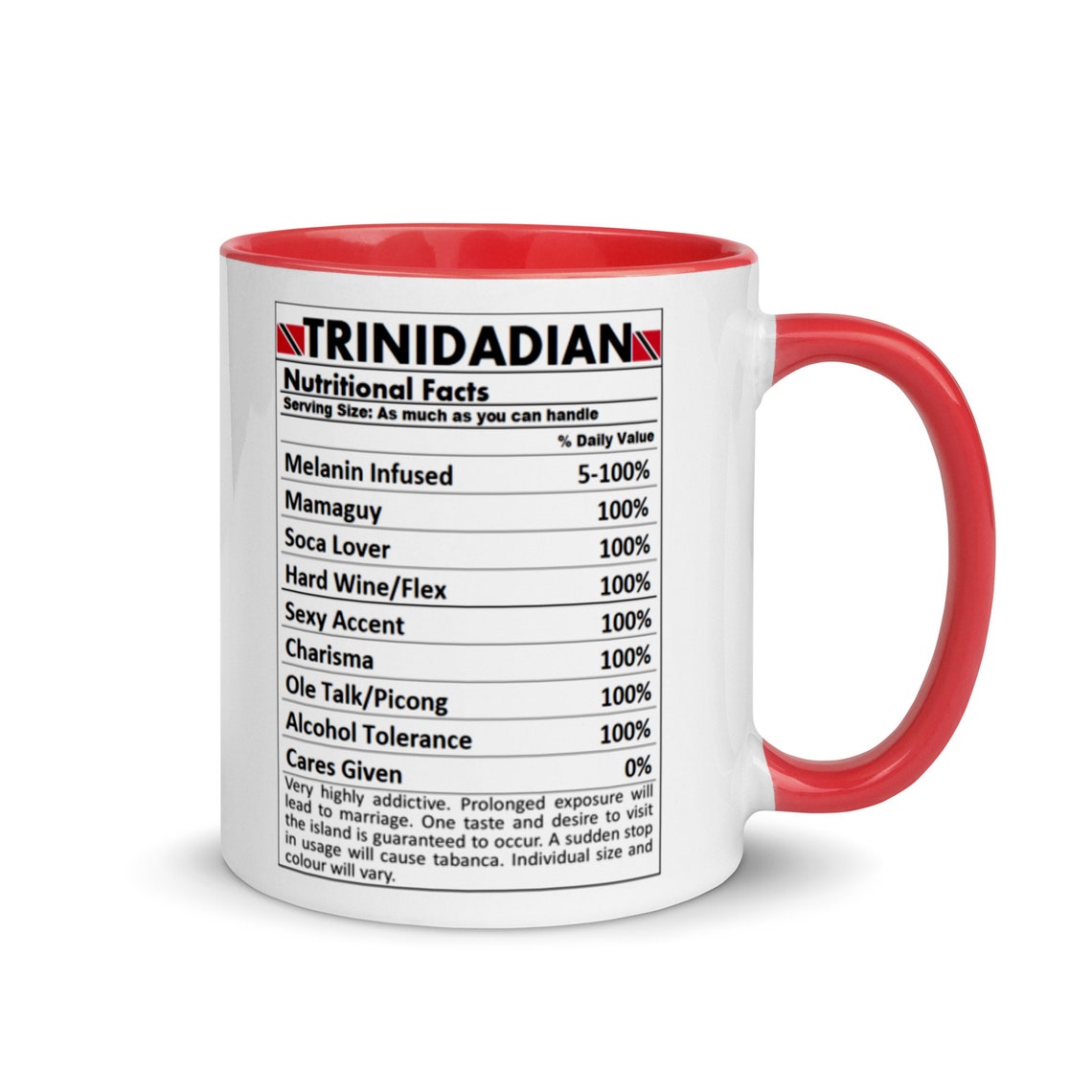 Trinidad and Tobago Mug, Trinidad Mug, Trinidad Flag, Trinidad Print ...
