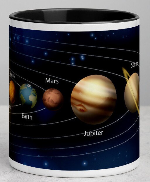 Solar System Mug Planets Mug Astronomy Mug Astronomy Gift - Etsy