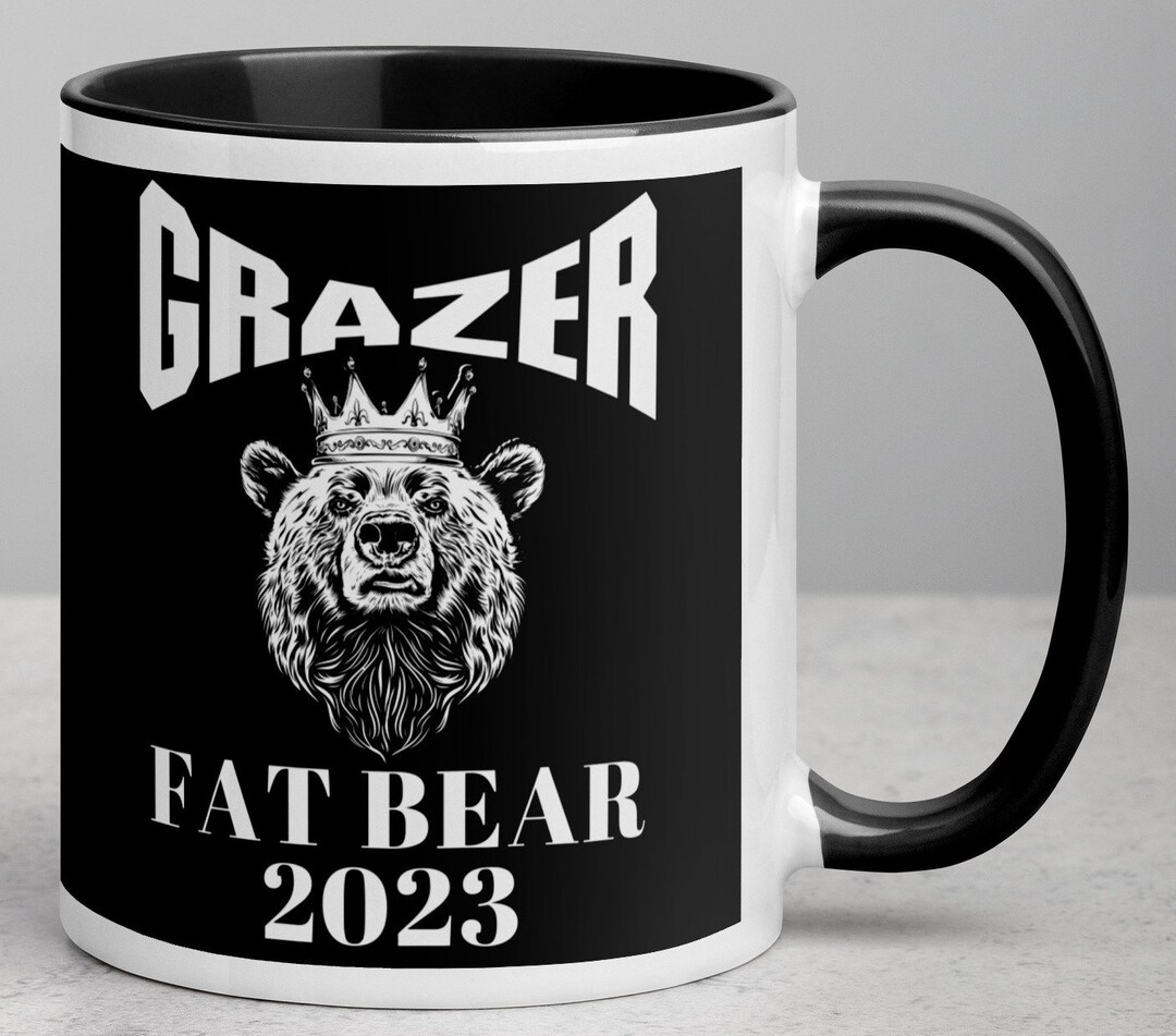 Grazer Mug, Queen of Katmai Mug, Grazer 128 Mug, Fat Bear Week, Fat ...