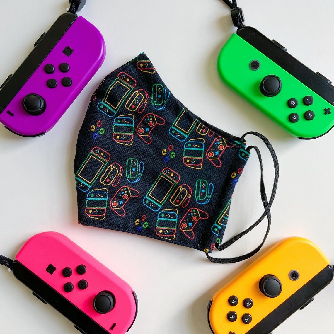 Nintendo Switch Face Mask With Filter Pocket in Kids and Adult - Etsy
