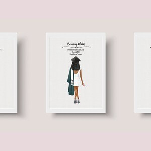 Custom Graduation Gift Grad Portrait 2020 Graduation | Etsy