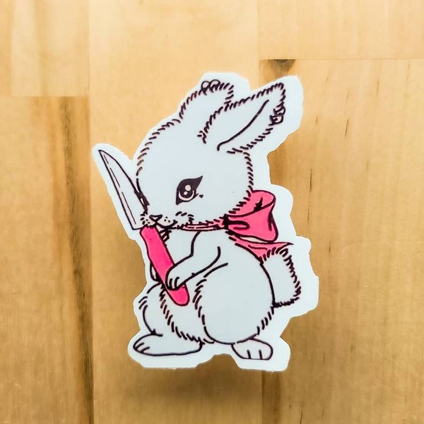 Psycho Bunny Sticker - Etsy