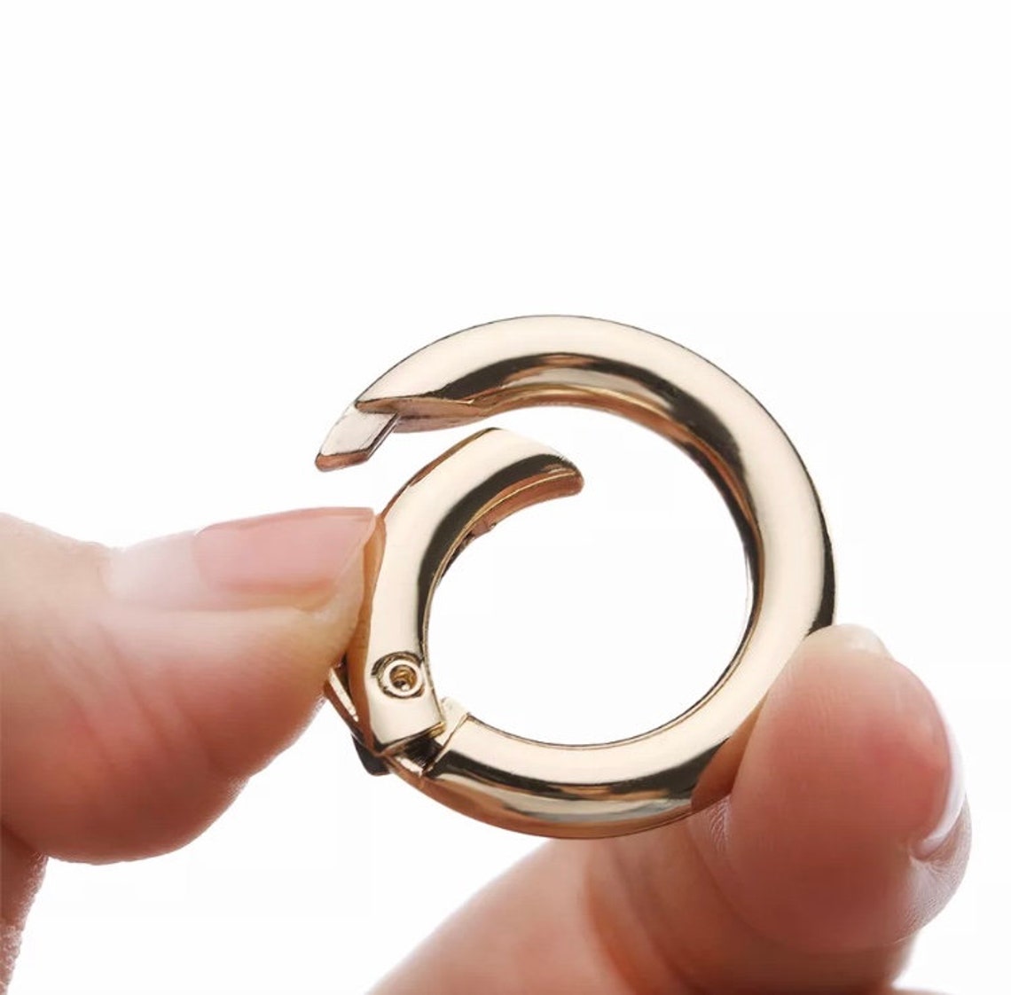 10mm 32mm Round Snap Clip Spring Rings Purses Clasps | Etsy