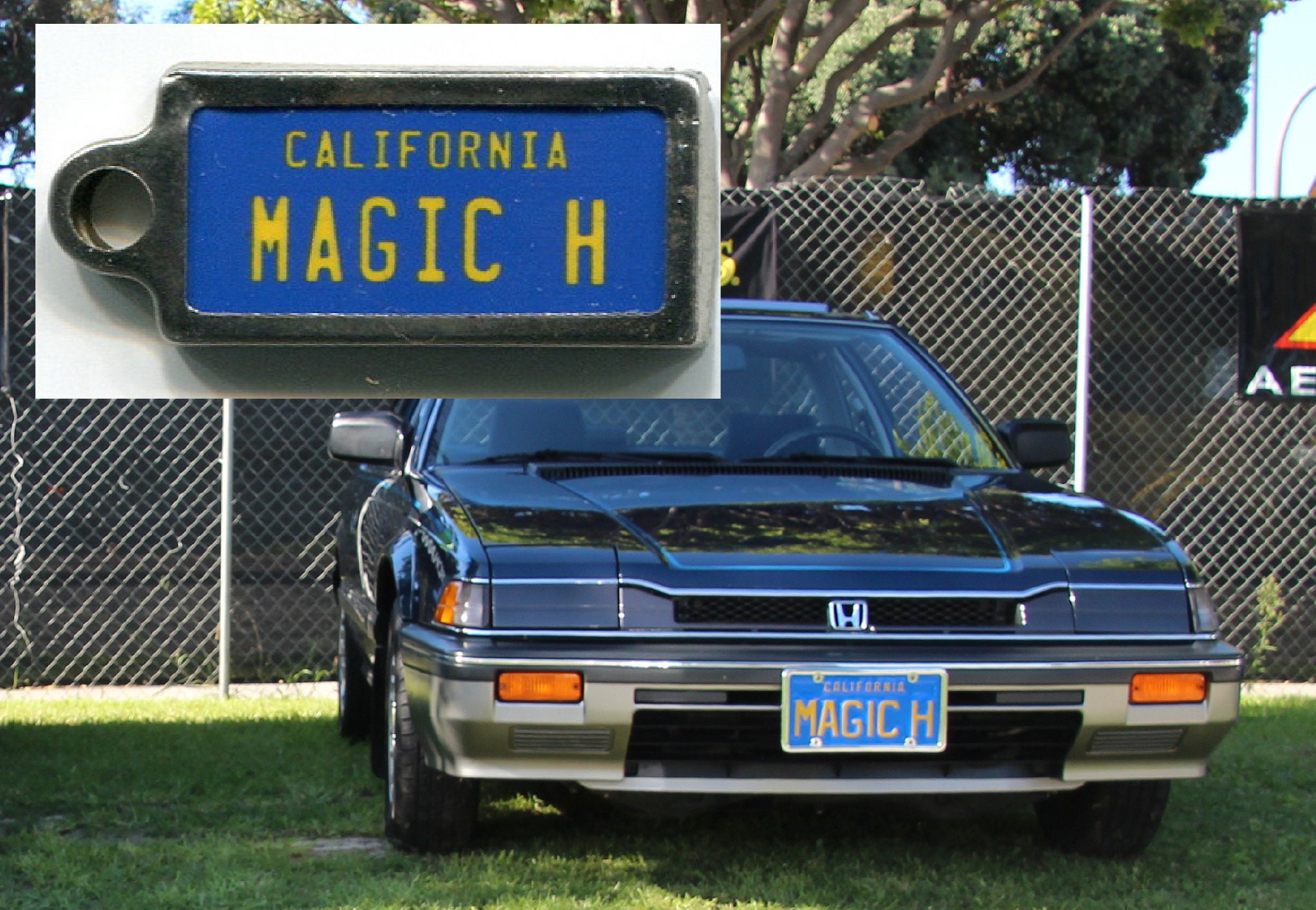 HANDMADE Custom Reproduction DAV License Plate Key Fob Key Chain for ...