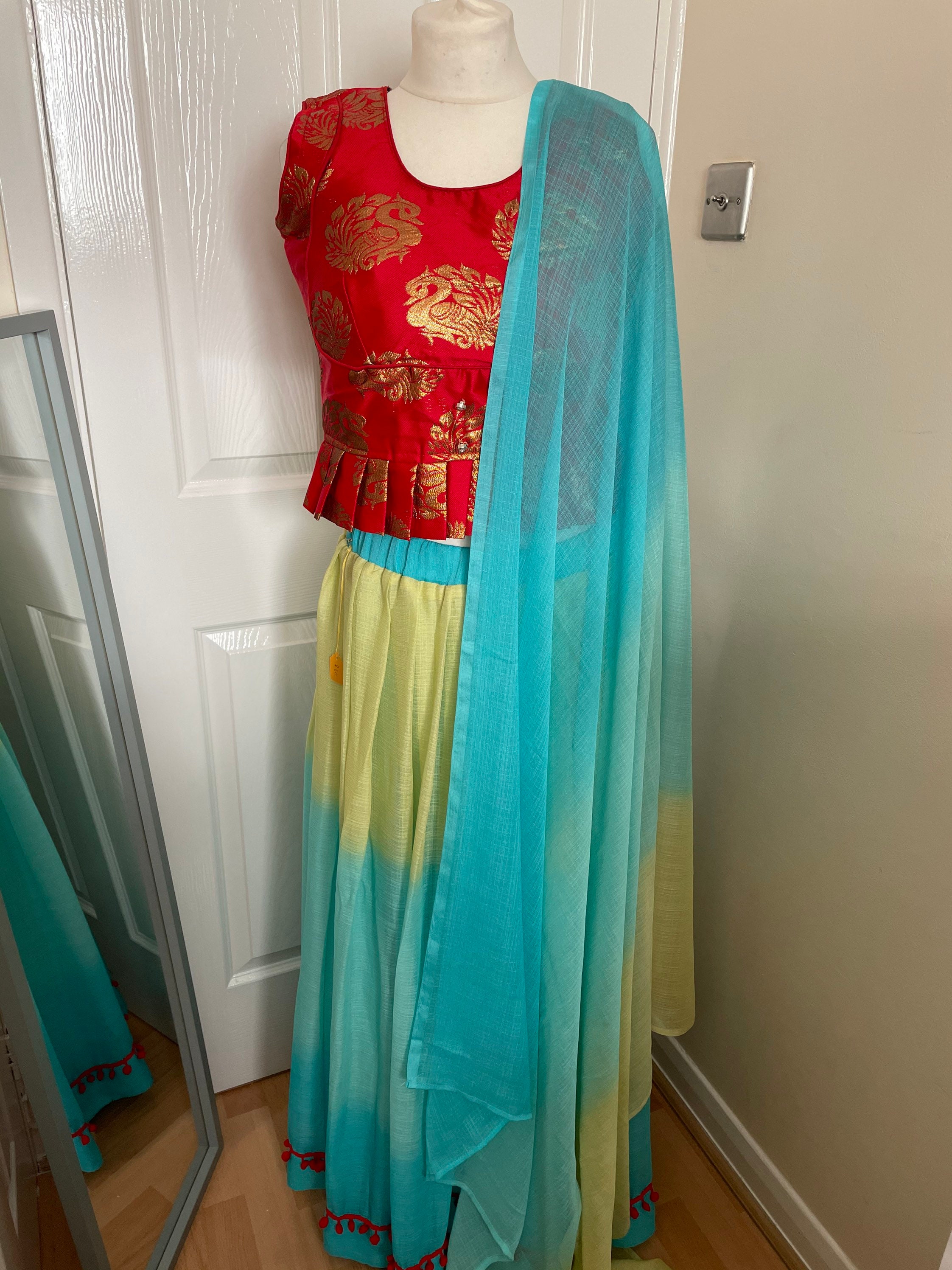 Lengha Suit Ready to Dispatch in Uk/504 - Etsy UK