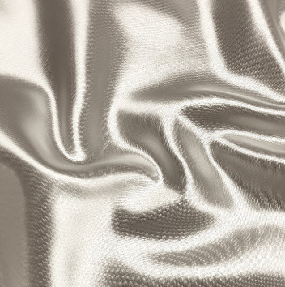 Ivory Bridal Satin Fabric Silky Smooth Shinny Sold by Yard 58 Inches ...