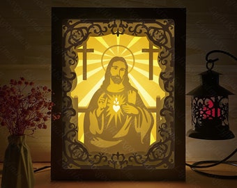 Chapter Paper Cut Light Box Template 3D Papercut Lightbox Svg - Etsy