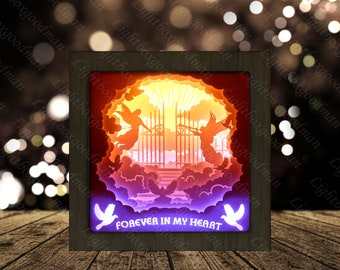 Shadow Box Memorial | Etsy