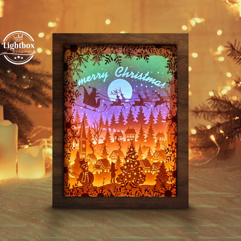 Lighted Shadow Box - Etsy