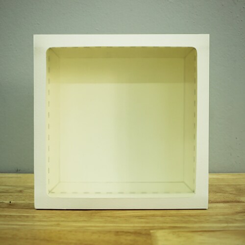 Rectangle 3D Shadow Box Frame Template SVG Silhouette Light - Etsy