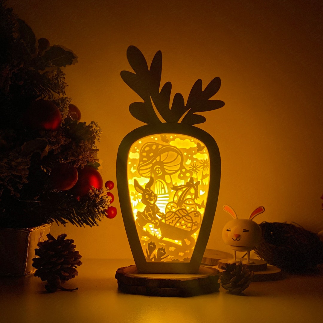 Easter 1 Easter Carrot Shadow Box Svg, Easter 1 Carrot Svg, Carrot ...